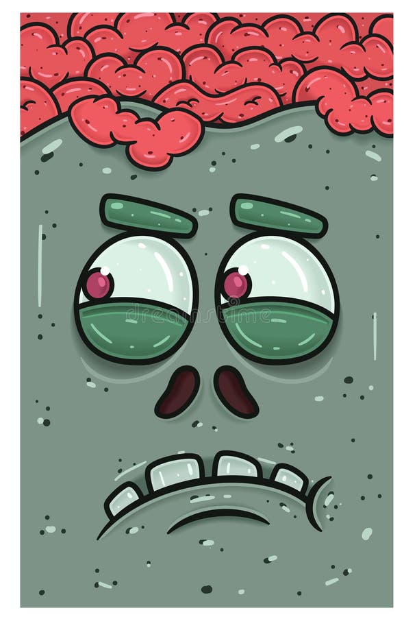 Zombie Expression Set Stock Illustrations – 525 Zombie Expression Set ...