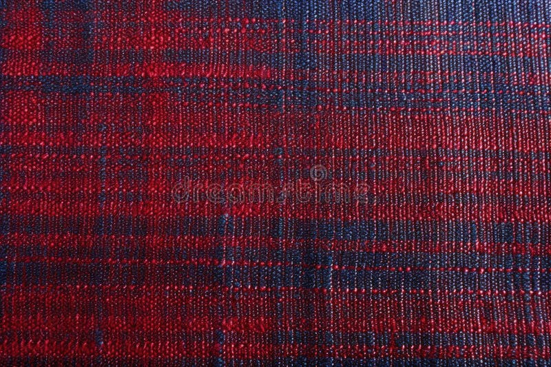 Jean Fabric with a Close-up Stitch Pattern Stock Illustration ...