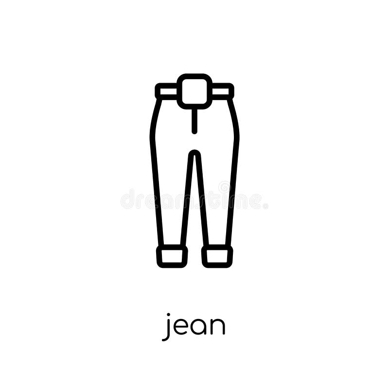 Jean Icon Stock Illustrations – 2,723 Jean Icon Stock Illustrations ...