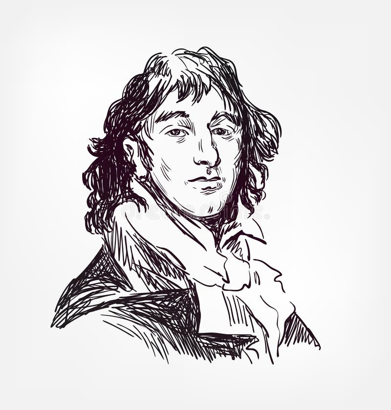 Jean-Paul Marat Vector Sketch Illustration Famous Editorial Stock Photo ...