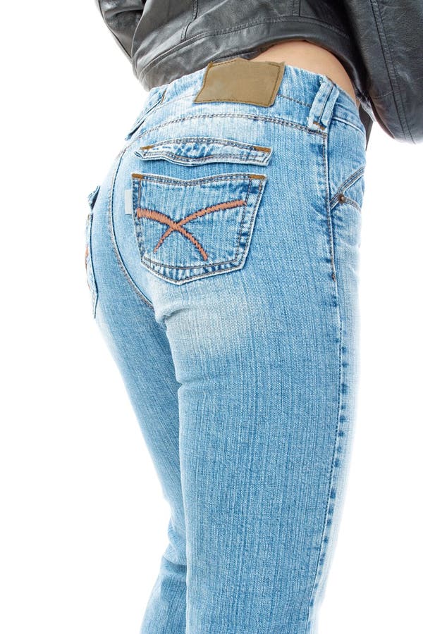 Jeans stock photo. Image of blue, view, backside, pocket - 6229458