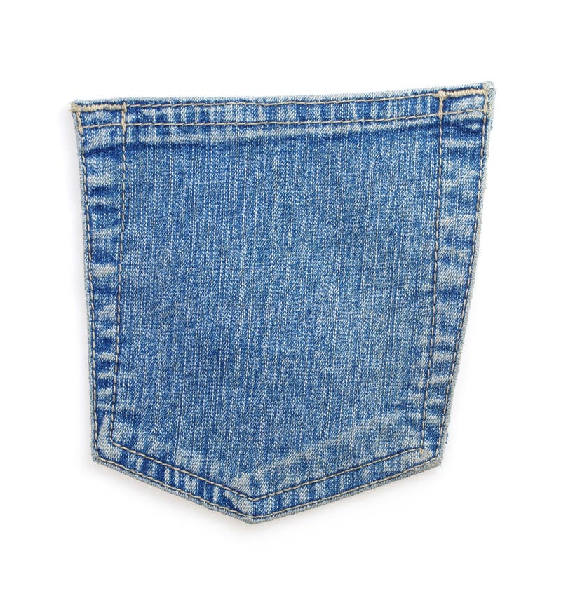 Jeans blue pocket stock photo. Image of fabric, frame - 40124400