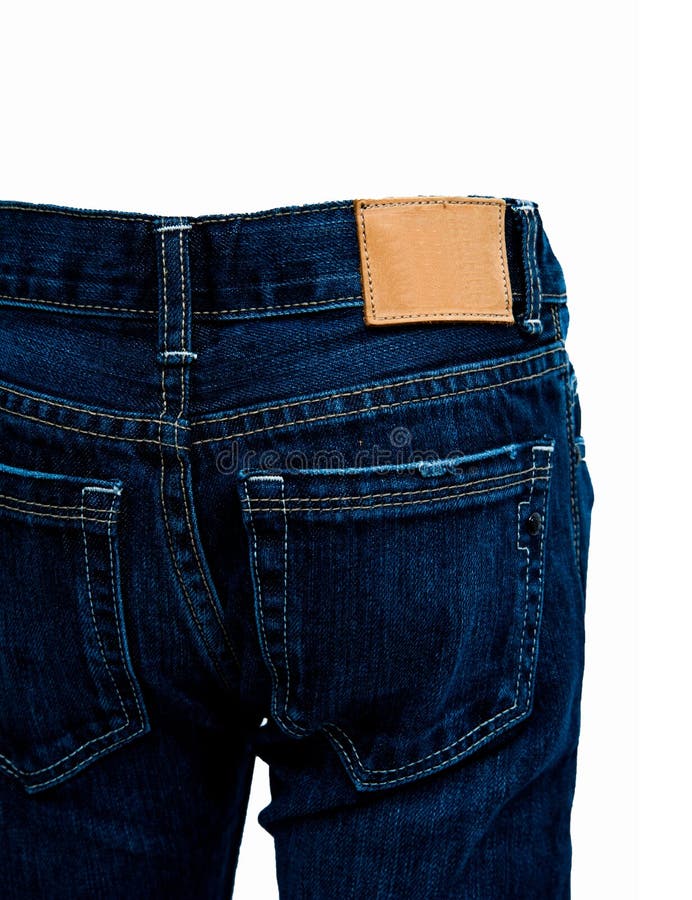 Jeans , Blue Jeans and White Background Stock Photo - Image of fabrics ...