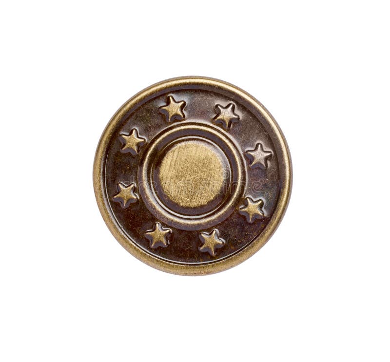 Jeans button clothing tag stock photo. Image of apparel - 140390878