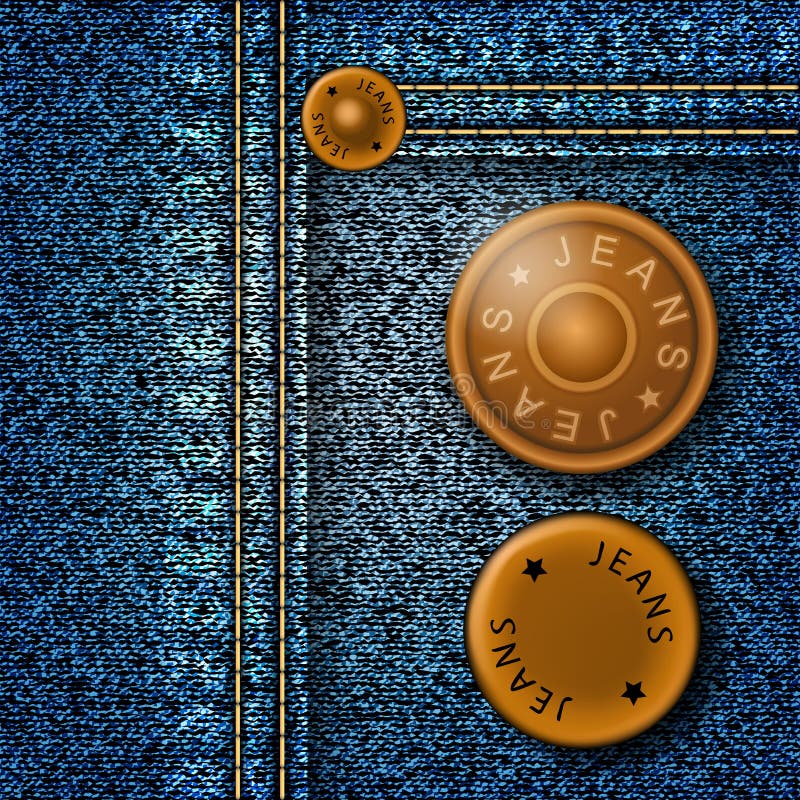 Jeans buttons stock vector. Illustration of texture, textured - 56944064