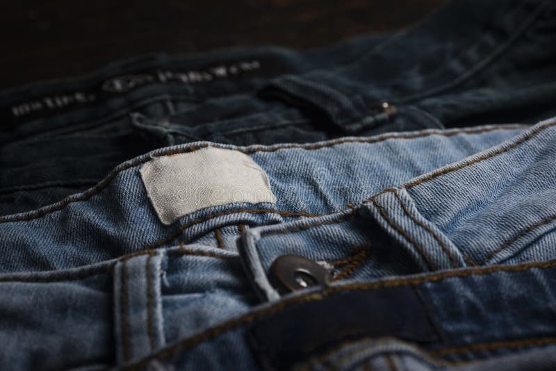 Jeans Close Up. Blank Space on Jeans Denim. Jean Background. Denim ...