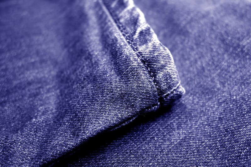 Jeans Denim Texture with Blur Effect in Blue Tone Stock Photo - Image ...