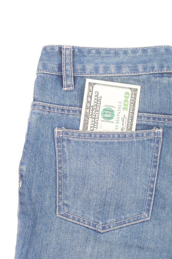 Jeans and dollars stock photo. Image of banknote, cash - 38758924