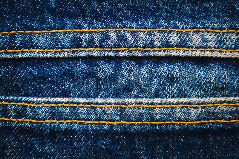 Denim Indigo Blue Woven Texture. Vintage Natural Dye Printed Cotton ...