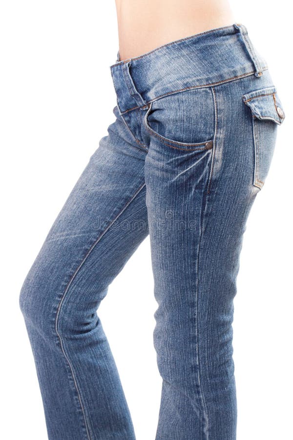 Jeans on Female buttocks stock image. Image of femininity - 28603251