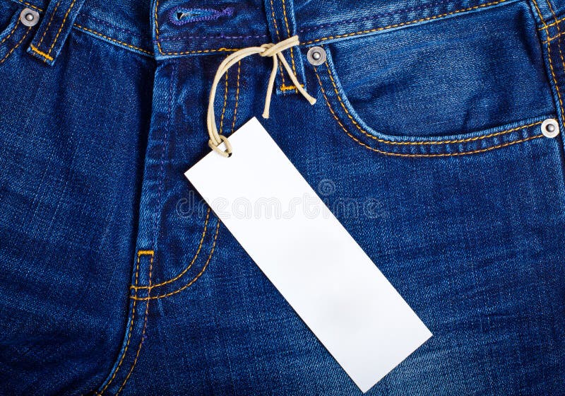 Jeans label stock photo. Image of textile, cloth, rough - 22011538