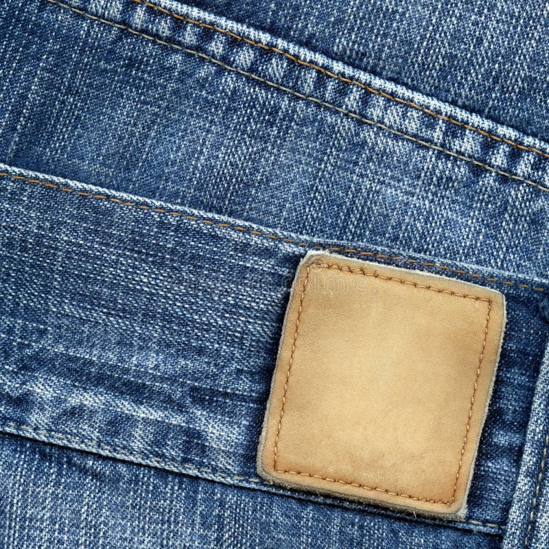 Jeans label stock photo. Image of classic, fashion, clear - 22476068