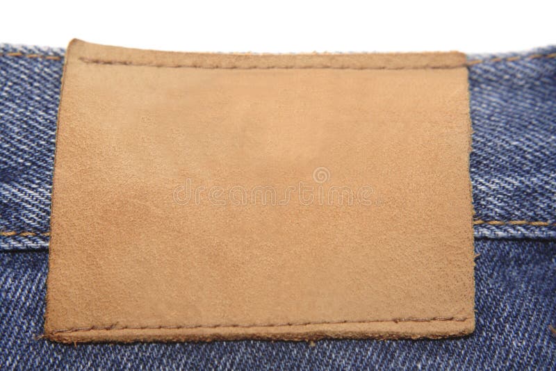 Jeans label stock image. Image of textile, texture, fashion - 6190519