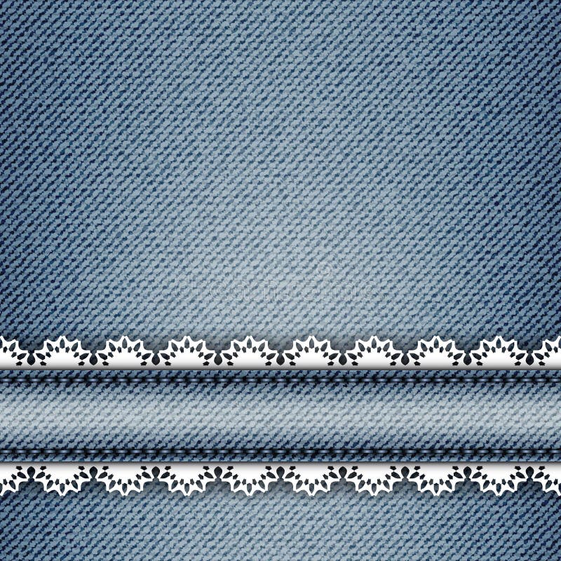 Jeans lace stripe stock illustration. Illustration of texture - 33872938