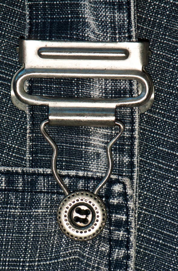 Jeans with Metal Loops and Buttons Stock Image - Image of circle ...