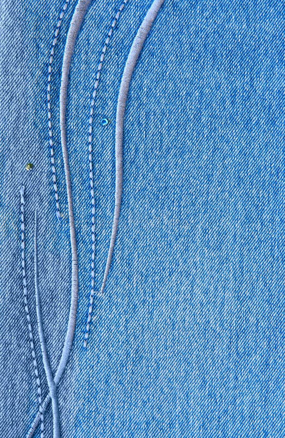 Jeans pattern stock image. Image of thread, leather, symbol - 4137097