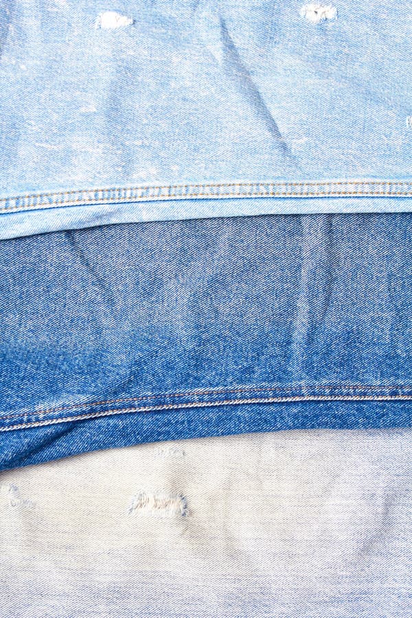 Jeans Pattern in Dark Blue and Light Blue Closeup. Stock Image - Image ...