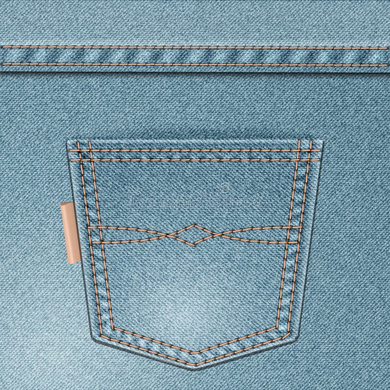 Jeans Pocket Icon In Filled, Thin Line, Outline And Stroke Style ...