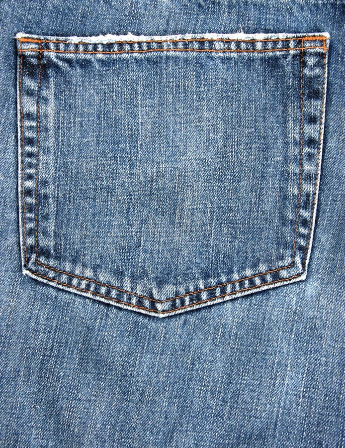Jeans Pocket stock image. Image of pocket, light, blue - 3288431