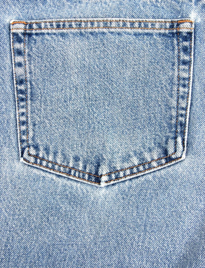 Jeans Pocket stock photo. Image of canvas, fashion, aged - 27235314