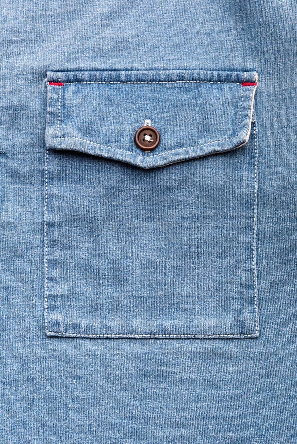 Jeans pocket with button stock image. Image of design - 49341561
