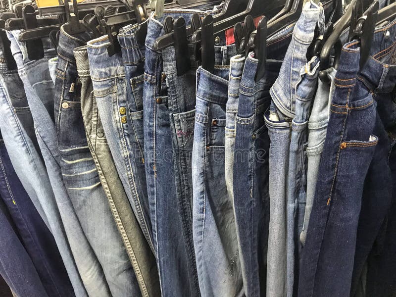 In the jeans store stock photo. Image of jeans, store - 150695448