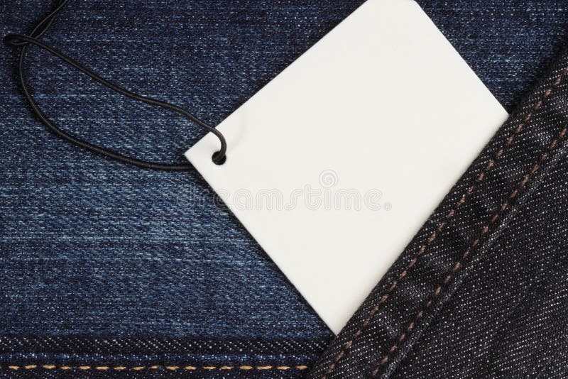 Jeans Tag stock photo. Image of closeup, accessibility - 26790902