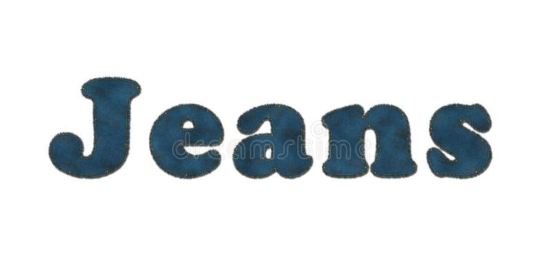 Jeans Word Denim Background Stock Illustrations – 113 Jeans Word Denim ...