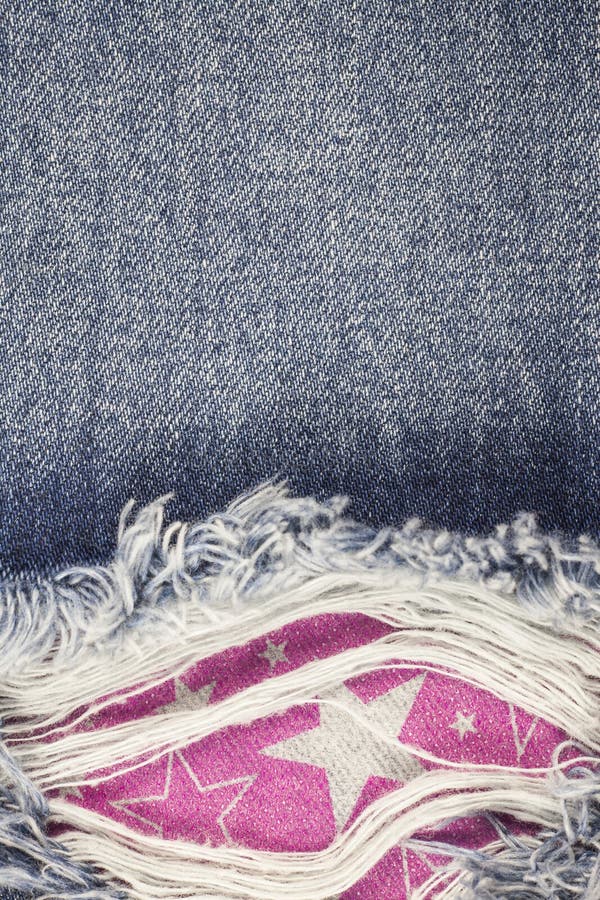 Jeans Torn Denim Texture. Denim Jeans Ripped Stock Image - Image of ...
