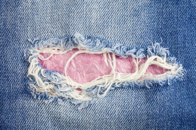 Jeans torn denim texture. stock photo. Image of country - 106321842