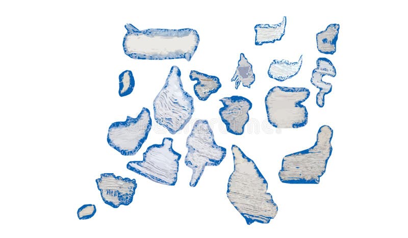 Jeans Torn and Destroyed Patch and Stitch.Torn Jeans Denim Patch Vector ...