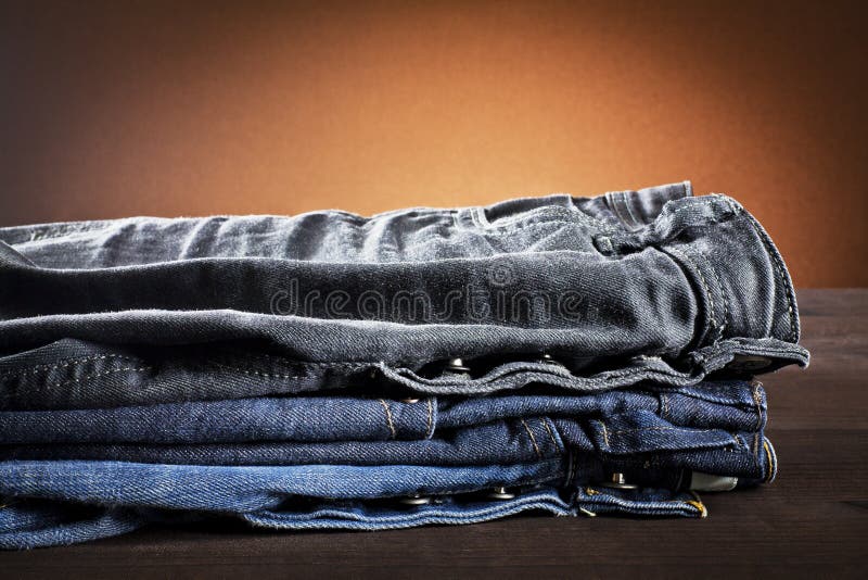 Jeans a variety of colors stock image. Image of design - 23379663