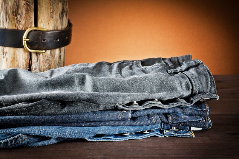 Jeans a variety of colors stock photo. Image of design - 23380256