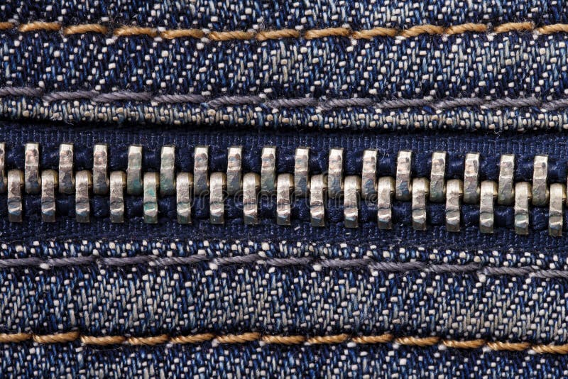 Jeans texture with zipper stock vector. Illustration of concepts - 26460264