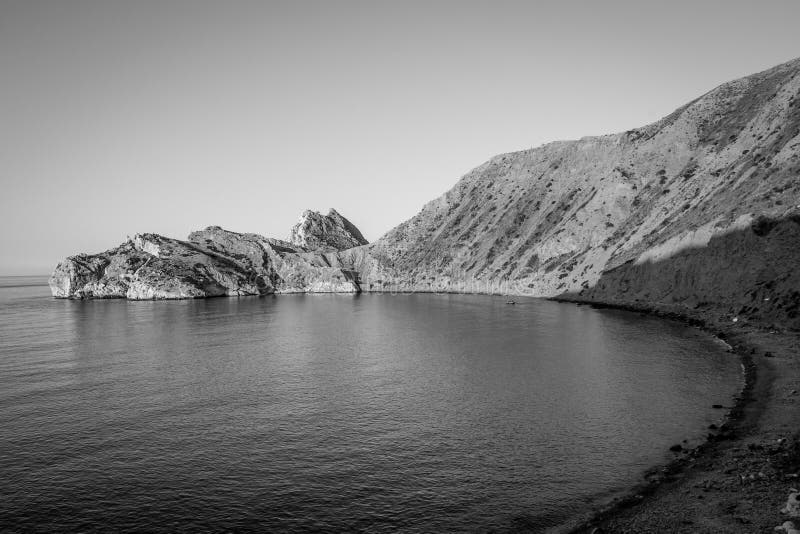 Jebha Island and Waves and Rocks Stock Image - Image of ocean, resort ...