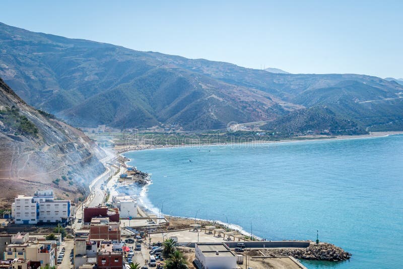 Jebha Island and Waves and Rocks Stock Photo - Image of beach, climate ...