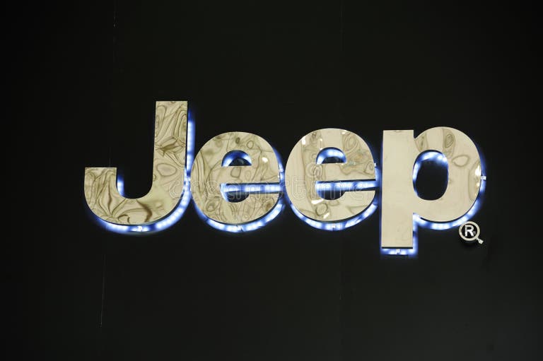 Jeep logo editorial image. Image of label, modern, engine - 21316750