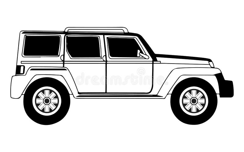 Old Jeep Line Art Stock Illustrations – 170 Old Jeep Line Art Stock ...