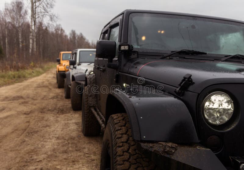 Jeep Wrangler Rubicon foto de archivo. Imagen de aldea - 79306304