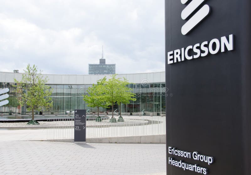 Jefaturas De Ericsson En Kista Imagen de archivo editorial - Imagen de ...