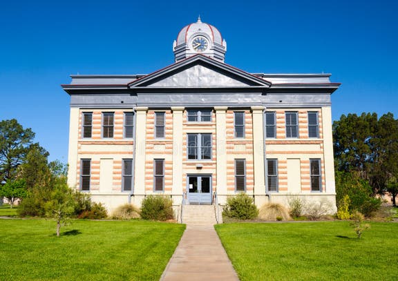 Jeff Davis County Courthouse Imagen de archivo - Imagen de gobierno ...