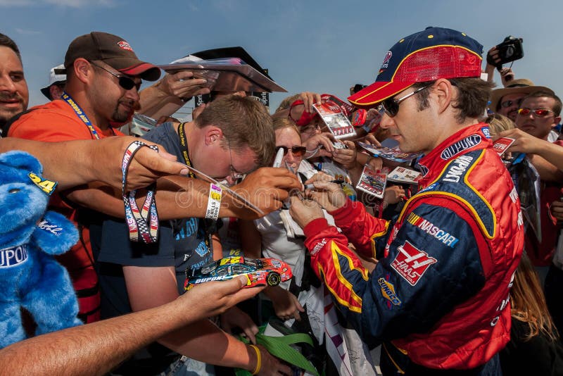 Jeff Gordon at the 3M Performance 400 Editorial Photo - Image of ...