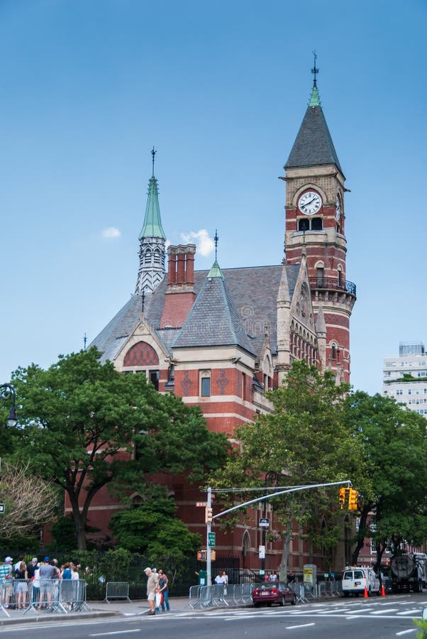 Library Clock Tower stock photo. Image of reading, buildings - 648560