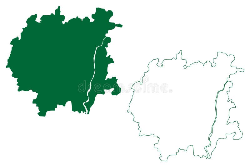 Jehanabad District Bihar State, Magadh Division, Republic of India Map ...