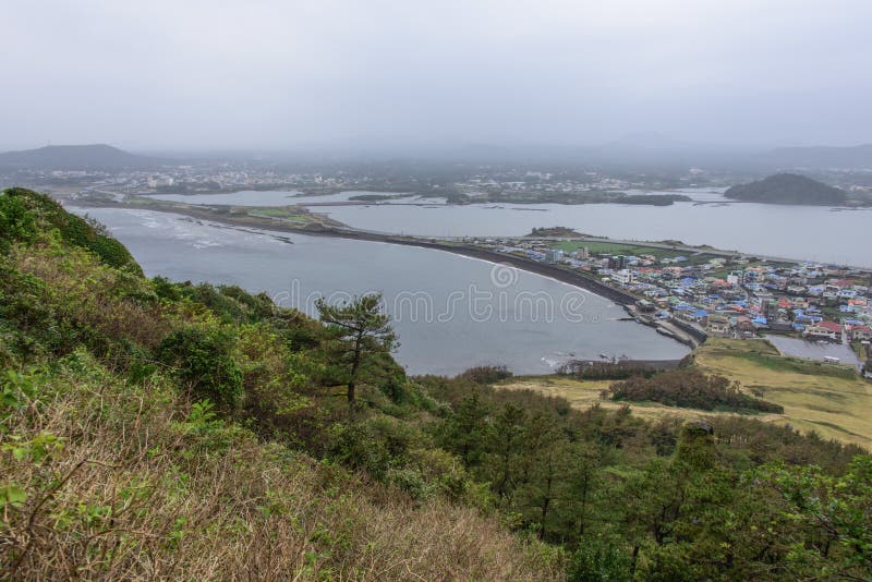 Jeju Scenic Landscape stock photo. Image of coastline - 27485122