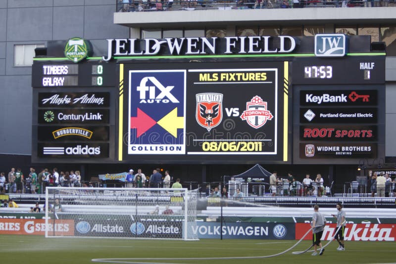 Jeld-Wen Field editorial stock image. Image of major - 20690294