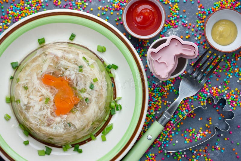 Traditional Easter Dish Cheese Pascha with Chocolate Frosting Stock ...