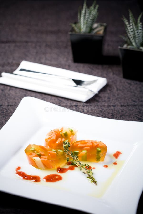 Jellied vegetables stock image. Image of gastronomy, taste - 17249235