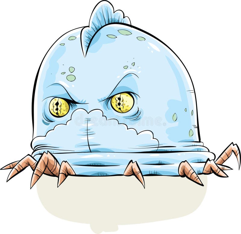 Jelly Alien stock illustration. Illustration of creature - 41141002