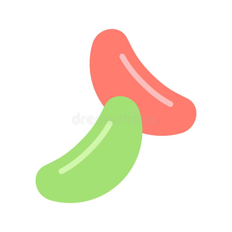 Jelly Beans Icon Vector Image. Stock Vector - Illustration of jelly ...
